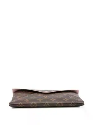 LOUIS VUITTON Monogram Pochette Kirigami Gm Clutch Bag - Brown