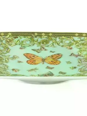 Versace Jardin De Butterfly-print Bowl