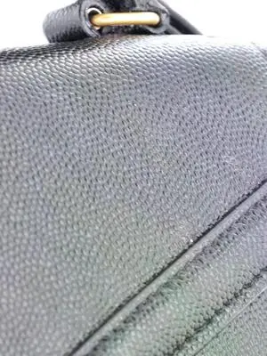 Saint Laurent Cassandra Top Handle Bag Leather Mini Shoulder Bag