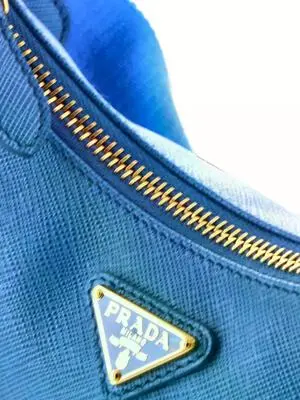 Prada Re-edition 2005 Shoulder Bag Saffiano Leather - Blue