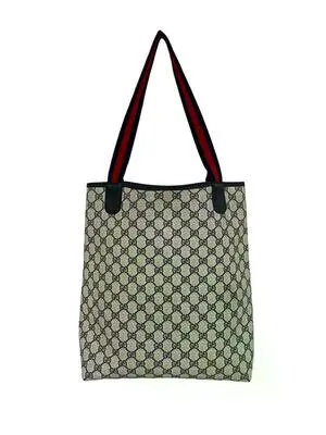 Gucci 1970-1980 Gg Supreme Web Tote Bag