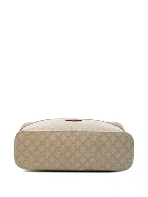 Celine 1996 Macadam Coated Canvas Vanity Bag