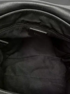 Dior Diorissimo Embossed Leather Messenger Bag
