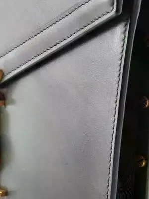 Saint Laurent Cassandra Chain Shoulder Bag Leather