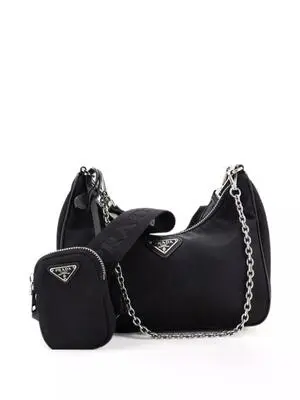 Prada Re-edition 2005 Shoulder Bag - Black