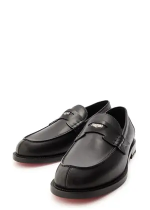 CHRISTIAN LOUBOUTIN The Plato Leather Loafers