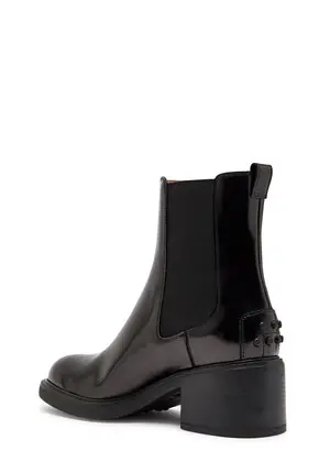 TOD'S Gomma 60 Patent Leather Ankle Boots