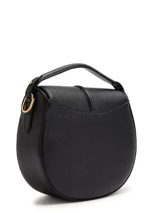 DEMELLIER Siena Grained Leather Saddle Bag