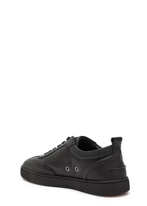 CHRISTIAN LOUBOUTIN Retero Logo Leather Sneakers