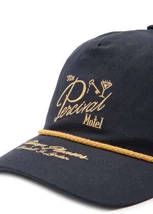 PERCIVAL Kingsley Logo-embroidered Cotton-blend Cap