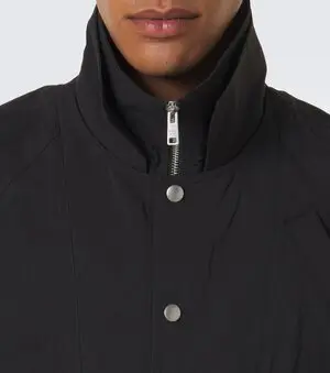 Prada Re-nylon Cropped Cape Jacket