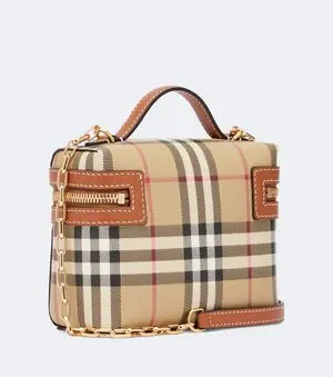 Burberry Check Mini Vanity Bag