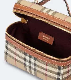 Burberry Check Mini Vanity Bag