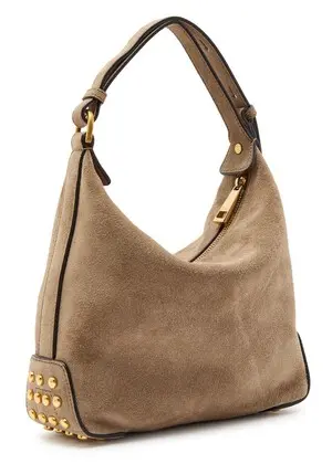 TOD'S Mini Suede Top Handle Bag