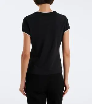 Veronica Beard Devin Cotton-blend T-shirt