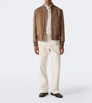 LARDINI Cashmere Polo Sweater
