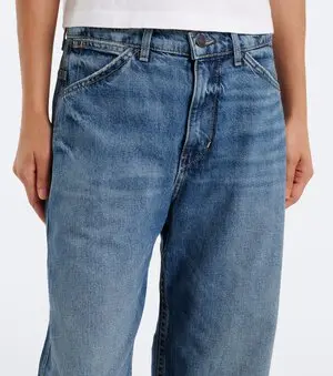 NILI LOTAN Tribeca Barrel-leg Jeans