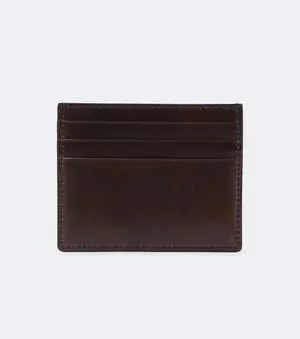 Prada Logo Leather Card Holder