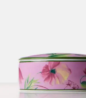 GINORI 1735 Florenza Floral Porcelain Container
