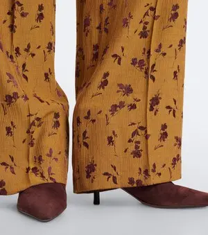 Paris Texas Rose Suede Ankle Boots