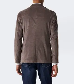 Eleventy Cotton And Cashmere Corduroy Blazer