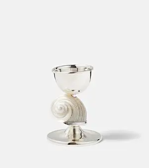 TAVARES 1922 Shell Sterling Silver Egg Cup - Multicoloured