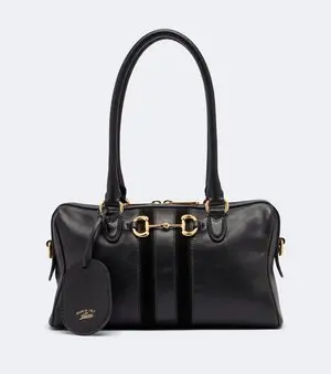 Gucci Borsetto Large Leather Bowling Bag