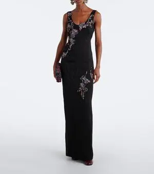 Dries Van Noten Embellished Gown
