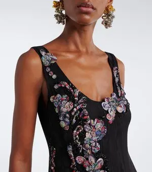 Dries Van Noten Embellished Gown