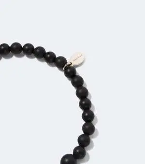 Alexander McQueen Beaded Skull Bracelet