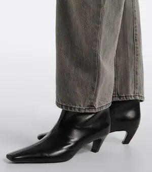 NILI LOTAN Shon Barrel-leg Jeans