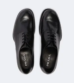 Prada Leather Derby Shoes