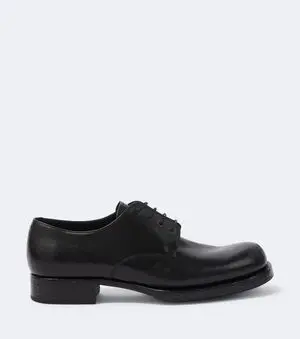 Prada Leather Derby Shoes
