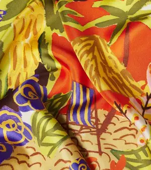 ALEMAIS Island Cove Silk Scarf