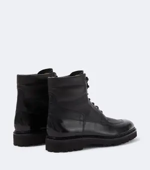 John Lobb Leather Lace-up Boots
