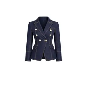 MAUI X LOLITA Bronte Denim Corset Blazer - Blue