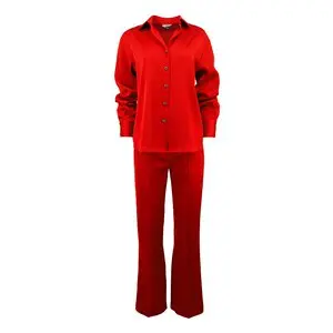 MAUI X LOLITA Stella Tailored Pants Set - Red