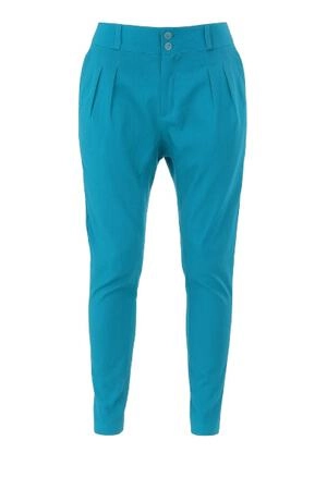 CONQUISTA Tailored Harem Style Pants - Blue