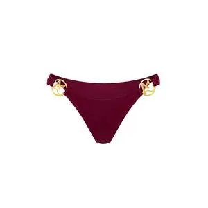 MAUI X LOLITA Classic Bikini Bottoms With Logo Hardware - Red