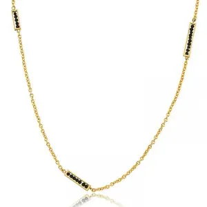 TVENTO The Linea Noire Necklace - Gold