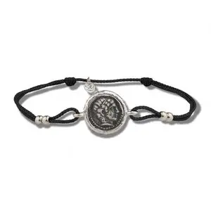 TVENTO Black / Silver The Pecunia Rum Bracelet - Black/silver