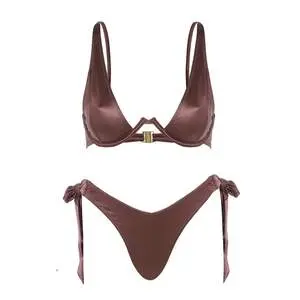 CHERINA BEACHWEAR LLC Ella Bikini - Brown