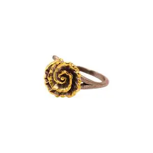 1610ISTANBUL Peony Ring - Grey