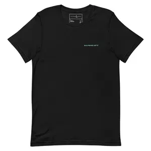ANCHOR & CREW Higher Grounds Postmark Organic Cotton T-shirt - Black