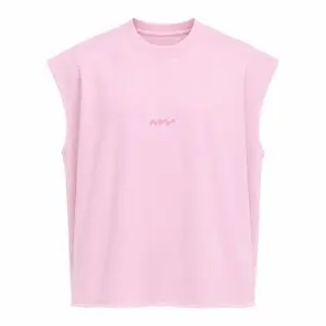 MYSIMPLICATED Oversized Sleeveless Tee - Pink