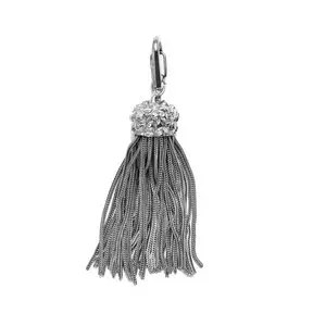 Lovard Short Tassel Charm - Silver