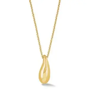 DOWER & HALL Waterfall Droplet Necklace In Vermeil - Gold