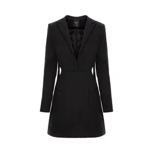 AVENUE N°29 Cut-out Blazer Dress - Black