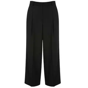LINDSAY NICHOLAS NEW YORK Madison High-waisted Wide-leg Trousers