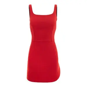 AVENUE N°29 Bodycon Mini Dress - Red
